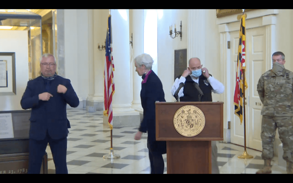 Hogan Outline States Response on Unemployment, Nursing Homes, Medical ...