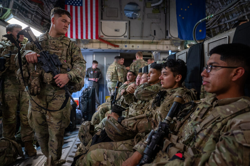 In unusual move, U.S. Army sends missiles and airborne infantry to ...