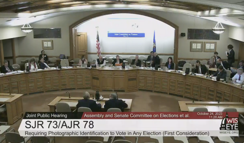 Joint committees take up constitutional amendments on election ...