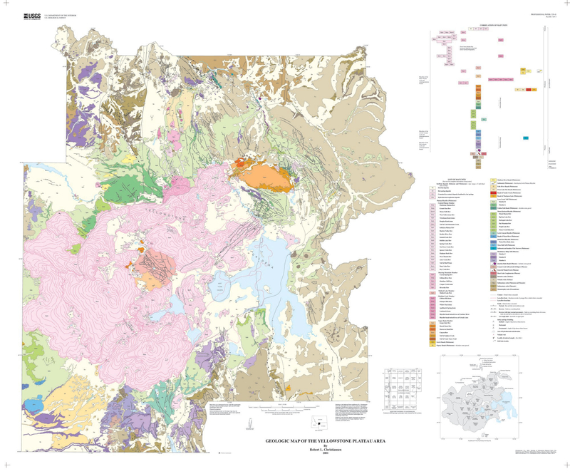 First geological map of Yellowstone National Park stands test of time ...