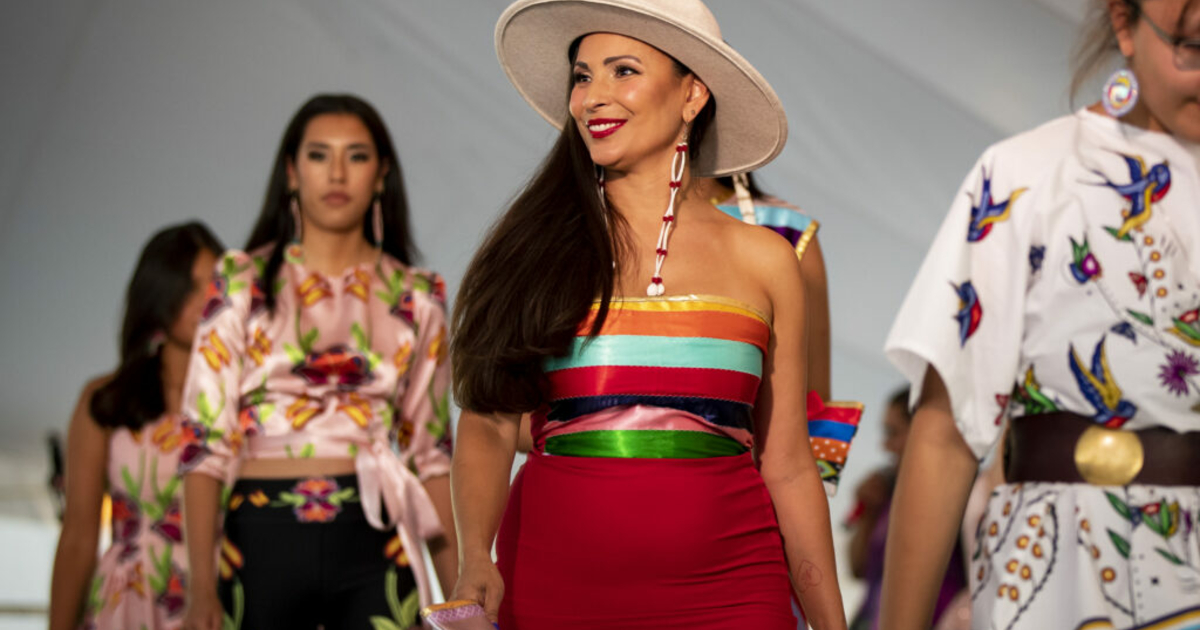 Traditional techniques with a modern twist: Indigenous fashion ...