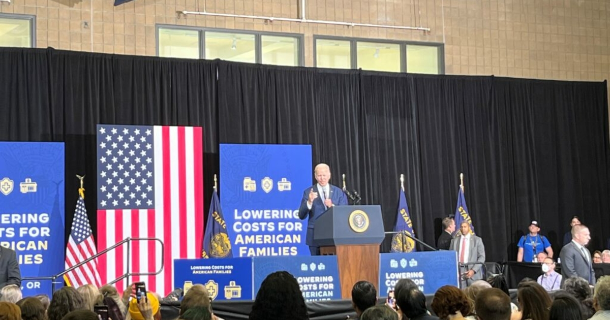 Biden works campaign phones, touts record, expresses optimism in ...